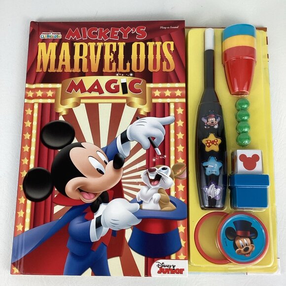 Disney | Toys | Mickey Mouse Clubhouse Mickeys Marvelous Magic Book ...